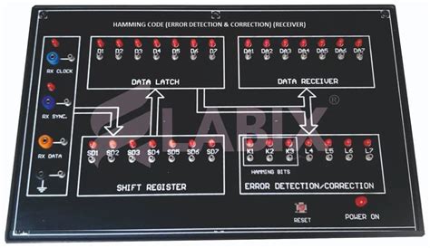 hamming code error detection correction trainer model name number