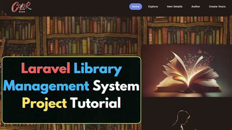 Laravel Library Management System Project Tutorial For Beginners Youtube