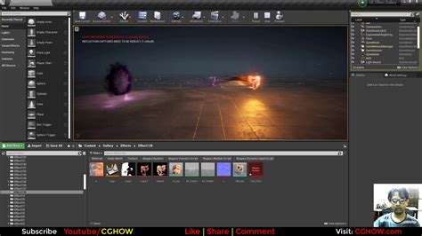 Weapon Projectile Unreal Engine Niagara Tutorials Ue4 Niagara