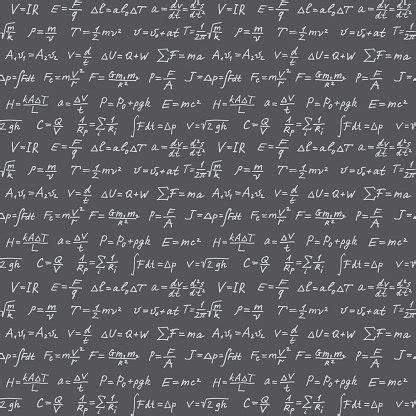 Physics Formulas Seamless Vector Background Royalty Free Vector Stock FreeImages