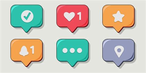 아이콘을 설정 프리미엄 벡터