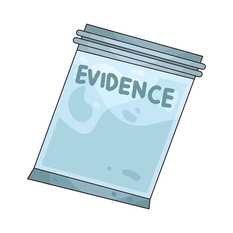 Evidence Bags Illustration 54954484 Vector Art At Vecteezy