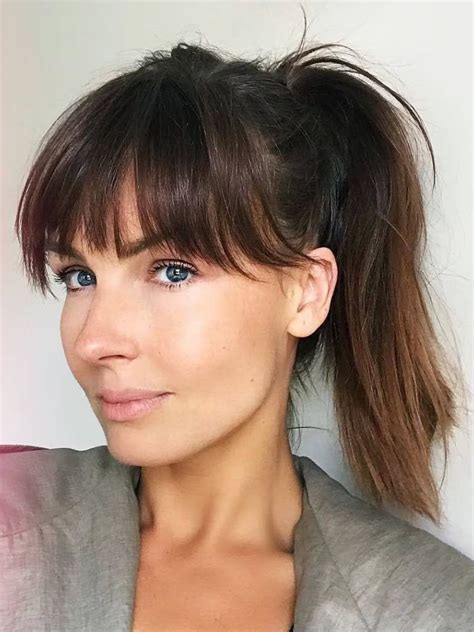 25 Ways To Wear Wispy Bangs All Things Hair Uk