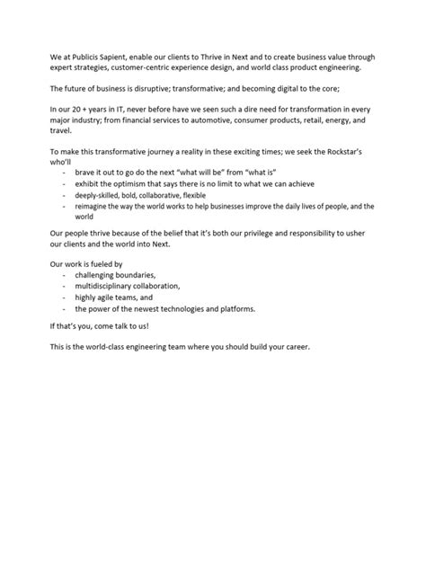 Jd Trainee Engineer Download Free Pdf Agile Software Development Computer Programming