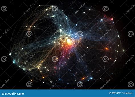 A Visual Representation Of Neural Networks With Interconnected Nodes