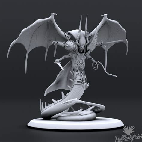🤴 Fulgrim Daemon Prince・Бесплатный 3d для 3d печать・cults