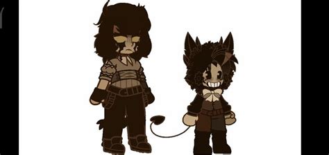 Audrey Drew E Bendy Desenhos Personagens