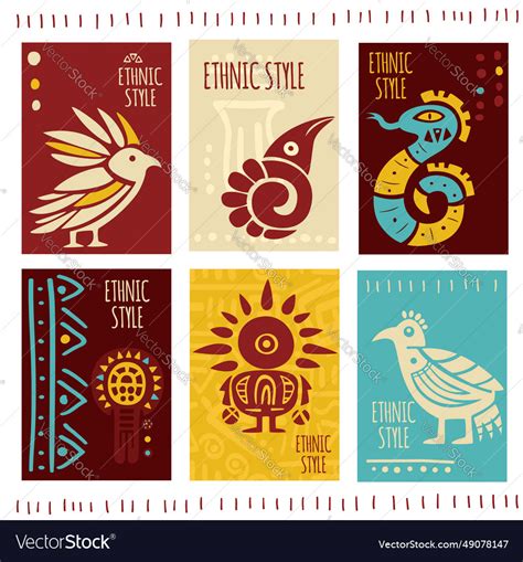 Set Of Eye Catching Card Banner Background Vector Image
