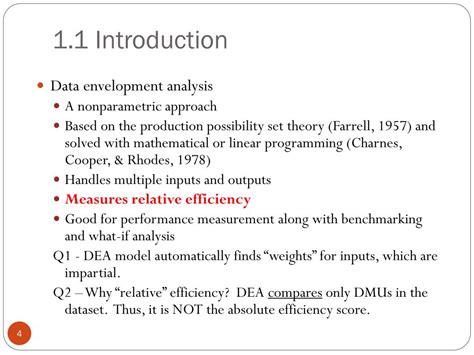 Ppt Data Envelopment Analysis Powerpoint Presentation Free Download