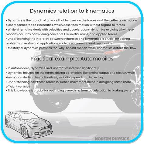 Dynamics In Kinematics Motion Analysis Forces And Energy