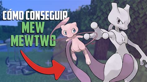 CÓMO ATRAPAR MEW MEWTWO MINECRAFT PIXELMON YouTube