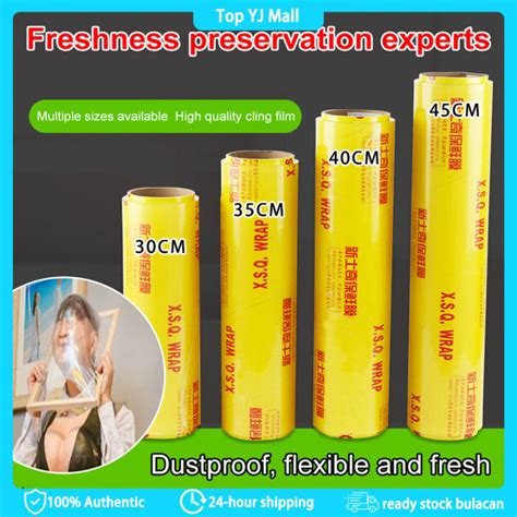 Food Wrap Cling Wrap Plastic Roll Jumbo Plastic Wrapper For Packaging