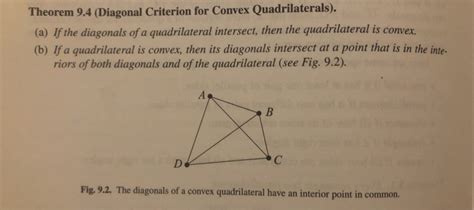 Solved Theorem Diagonal Criterion For Convex Chegg