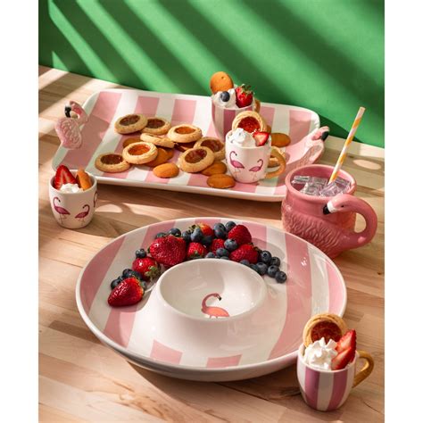 Jill Zarin Flamingo Serving Tray Godinger
