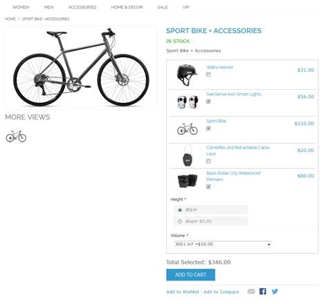 Custom Options On Grouped Product In Magento Itoris