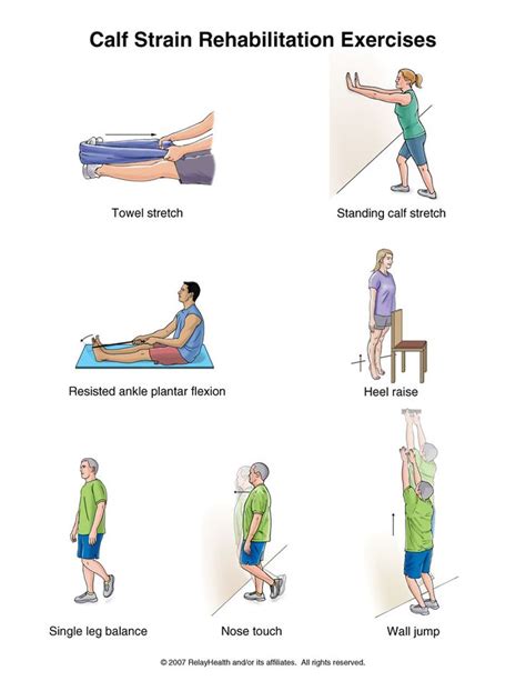 Summit Medical Group Calf Strain Exercises Calf Strain Calf Strain