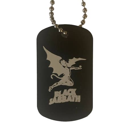 Black Sabbath Cross Necklace Etsy