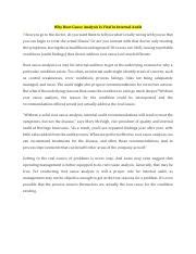 Why Root Cause Analysis Is Vital In Internal Audit Pdf Why Root Cause Analysis Is Vital In