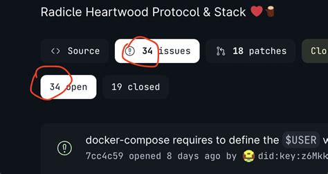 Add Tests For Issuepatch Counters · Issue 974 · Radicle Devradicle