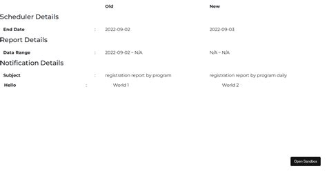 Json Diff Codesandbox