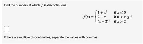 Solved 1 Point Find The Value Of The Constant C That Makes