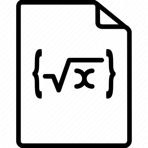 Formulas Mathematical Variable Algebra Calculation Integration Equation Icon Download On