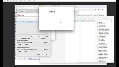 How To Instal Pure Data And Load Externals Youtube