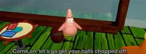 Patrick Talking To Spongebob Raispongerehydrated