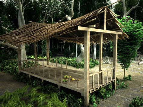 Pondok Atap Nipah By Andywong75 On Deviantart