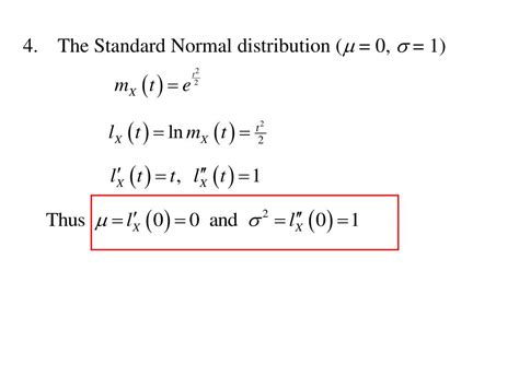 Ppt Moment Generating Functions Powerpoint Presentation Free Download Id 225405