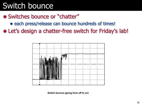 Ppt Comp541 More On Verilog Debouncing Switches Powerpoint Presentation Id5583780
