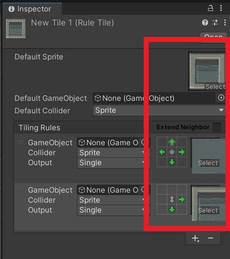 【2d Tilemap Extras】ルールに従ったオートタイルを実現するrule Tile【unity】 ゲーム開発65535 Ver2