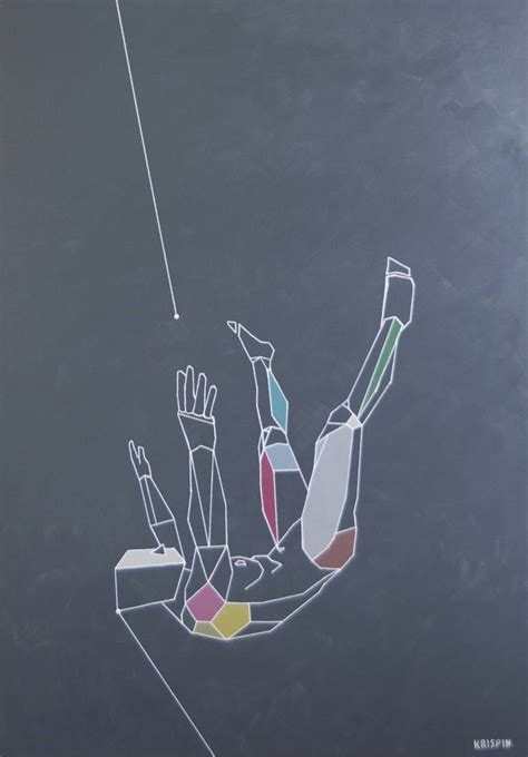 Freefall Painting By Assi Krispin Saatchi Art