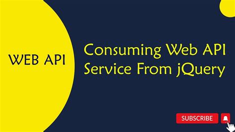 23web Api Consuming Web Api Service From Jquery In Telugu Youtube