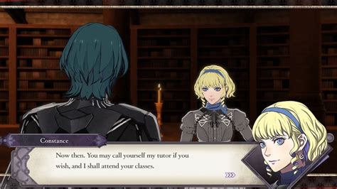 Byleth M And Constance Support Conversations Fire Emblem Three