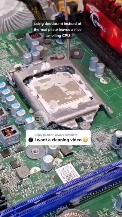 Cleaning Deodorant Off A Cpu Cyberrig In Artofit