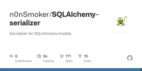 Github N0nsmokersqlalchemy Serializer Serrializer For Sqlalchemy Models