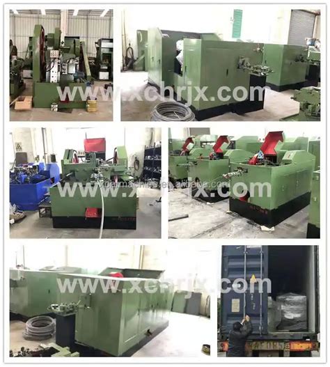 Multi Station Bolt Nut Cold Forging Machines Nut Tapping Machine Bolt