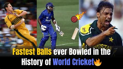 Top 8 Fastest Balls Ever Bowled In International Cricket Unbelievable