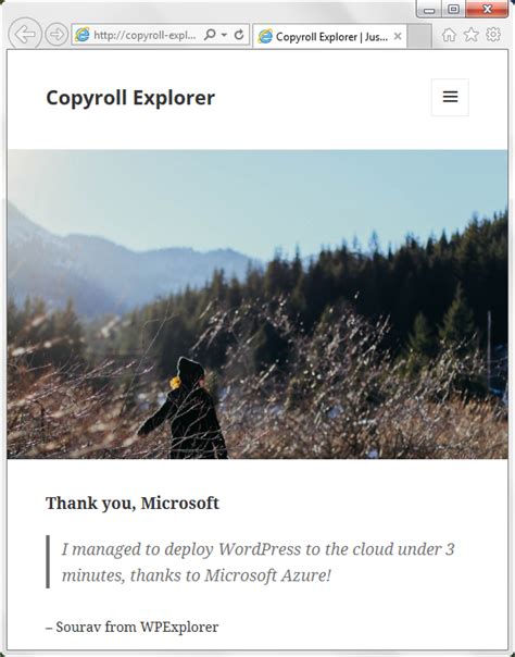 How To Install Wordpress In Microsoft Azure