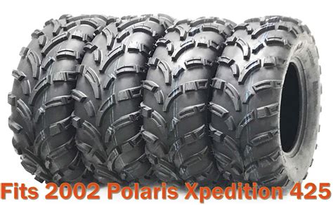 Set 4 Wanda Atv Tires 25x8 12 And 25x11 12 For 2002 Polaris Xpedition 425