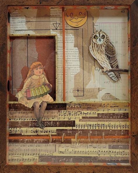 The Art Of Assemblage And Found Object Art Assemblage In A Shadowbox