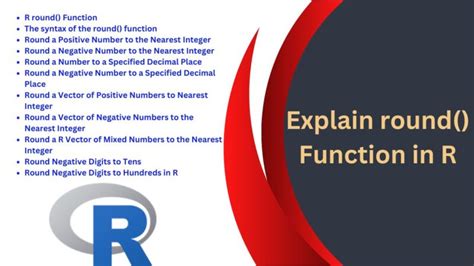 Explain Round Function In R Spark By Examples