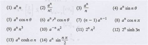 Problems Based On Z Transform Of Some Basic Functions Examples