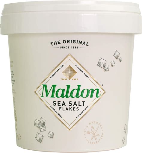 Maldon Salt Sea Salt Flakes 20 Oz 570 G Resealable