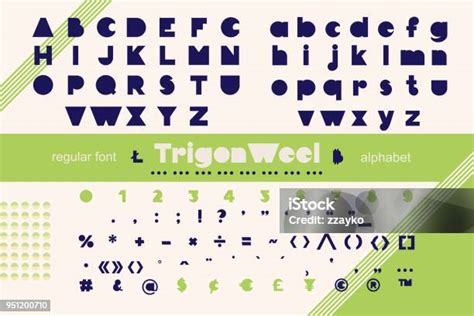 멤피스 스타일 장식 알파벳 서체입니다 슬로건 그래픽 인쇄 Hipster 패션 기하학적 패턴 빈티지 포스터 팝 아트 글꼴 개체 그룹에 대한 스톡 벡터 아트 및 기타 이미지