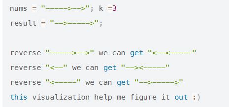 LeetCode 中等题189 轮转数组