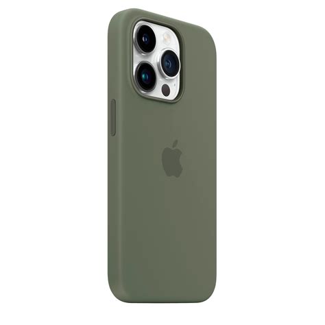 Best Buy Apple Iphone 14 Pro Max Silicone Case With Magsafe Olive