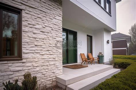 别墅的外立墙面高清图片下载 正版图片600137895 摄图网