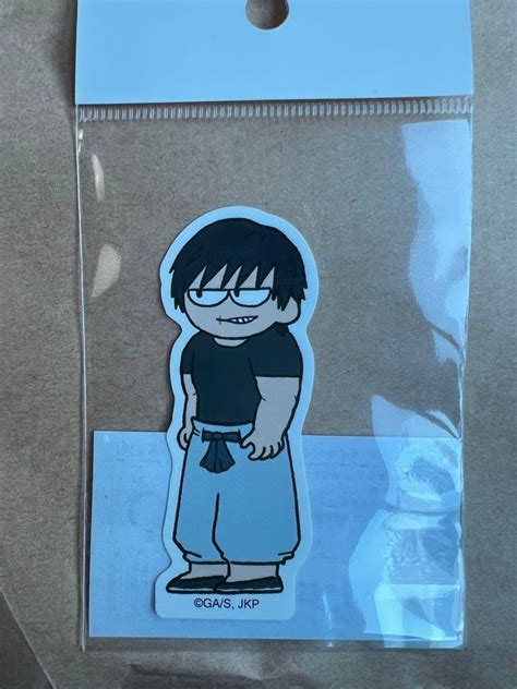 Jp Fushiguro Jinji Gilori Die Cut Sticker H4pi Toys And Games